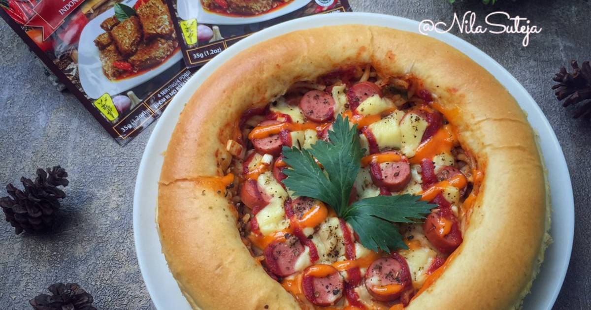 16 resep pizza rendang enak dan mudah - Cookpad