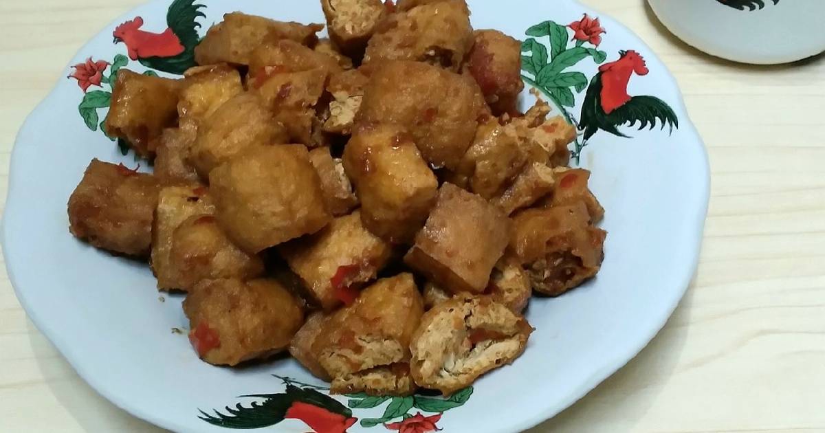 Resep Tahu Pong Pedas Manis oleh Ria Mariana - Cookpad