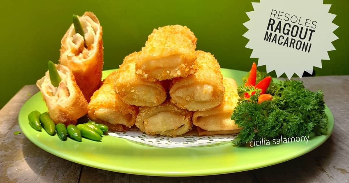 Resep Resoles Ragout Macaroni oleh Cicilia Yustina Salamony - Cookpad