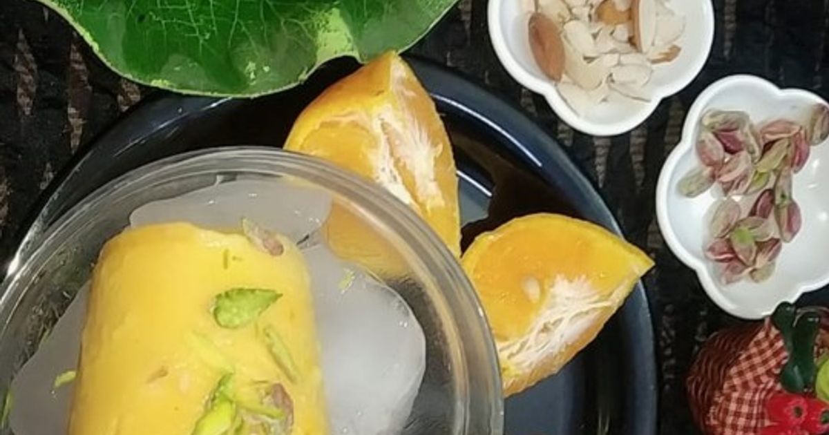 Orange Flavour Dry Fruit Kulfi Recipe by Monika gupta - Cookpad