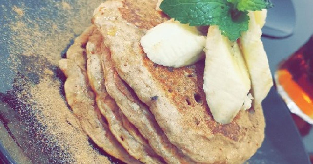 طريقة عمل بان كيك الموز والشوفان على اصولها بطريقة سهلة وسريعة من Hana ...