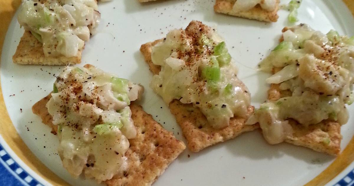 21 easy and tasty cracker canapés recipes by home cooks - Cookpad