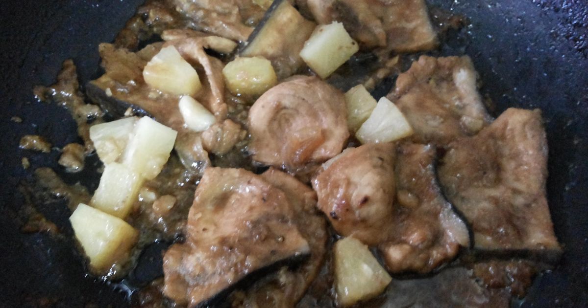 Blue Marlin Fish In Adobo Sauce( By Uh) Recipe by #dumbwifey(nacknick)
