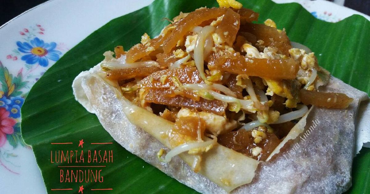 Resep lumpia basah khas Bandung ala rumahan