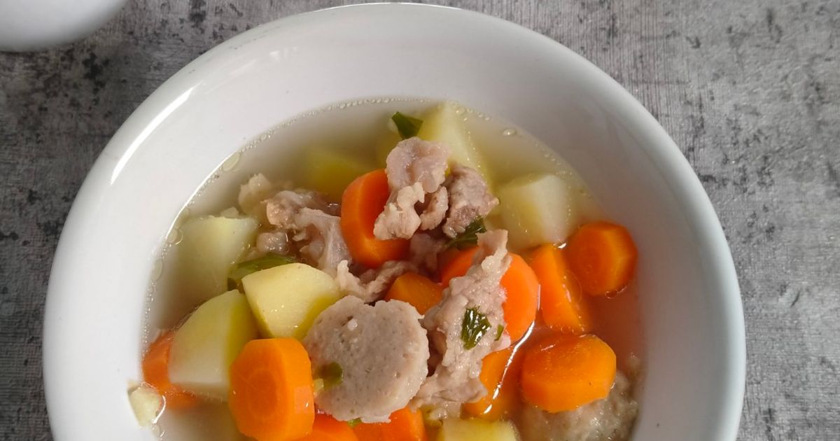 Resep bakso tetelan sapi kuah rumahan enak dan mudah - Cookpad