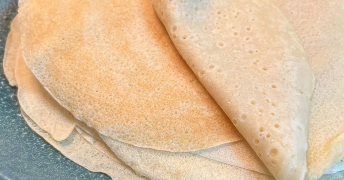 Masa De Crepes Sin Huevo Fácil Y Lista En 2 Minutos En Thermomix Receta ...