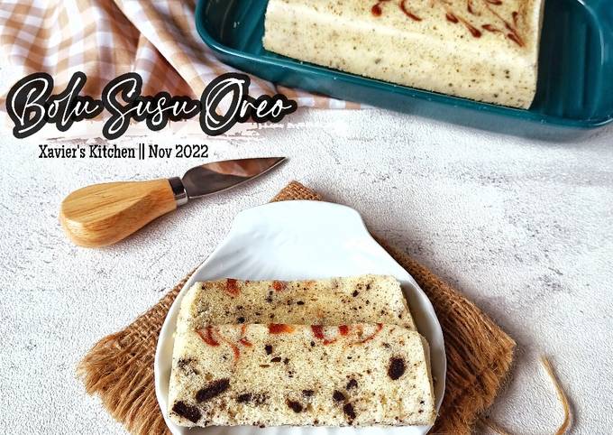 Resep Bolu Susu Oreo oleh Xavier's Kitchen - Cookpad