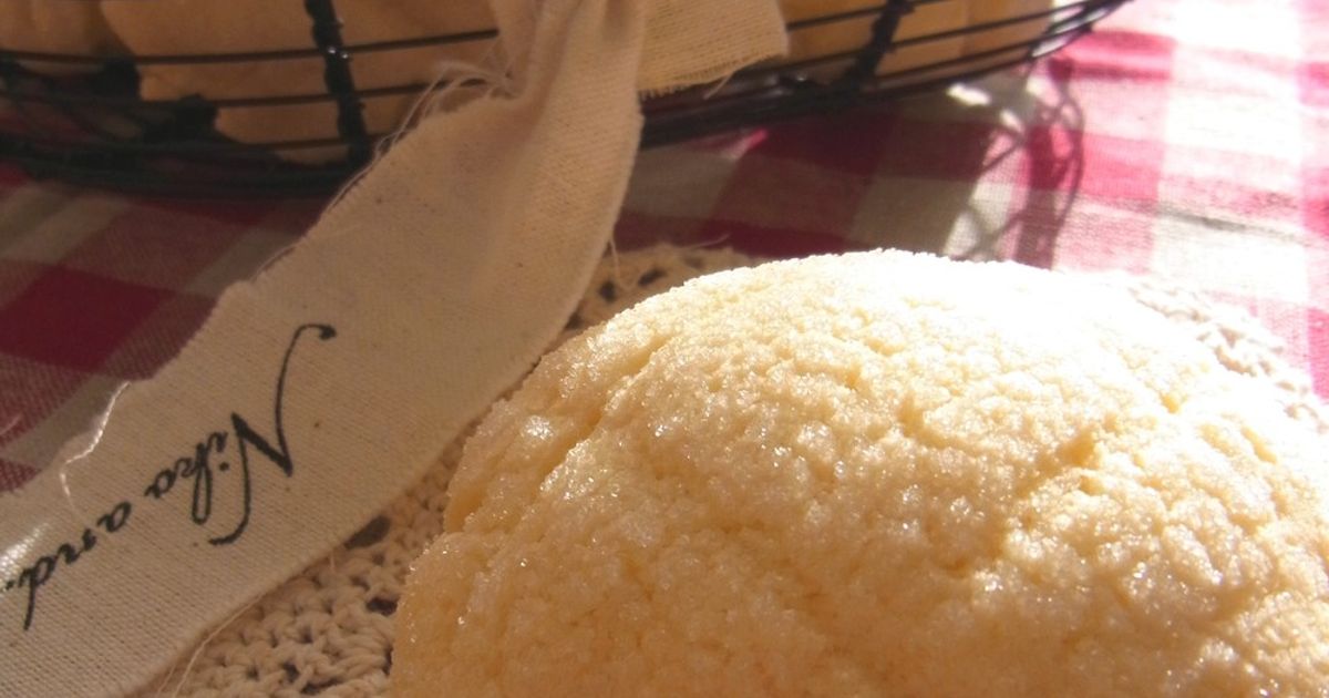 Crispy Melon Bread Recipe by cookpad.japan