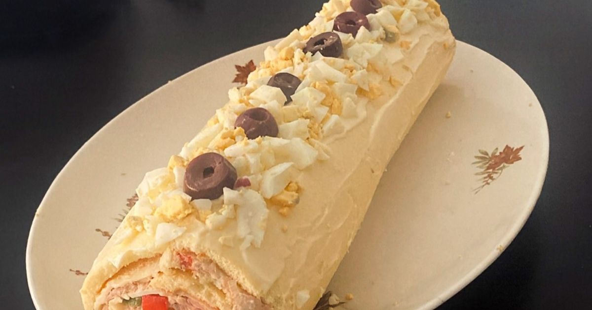 pionono de atún huevo y morron - 32 recetas caseras- Cookpad