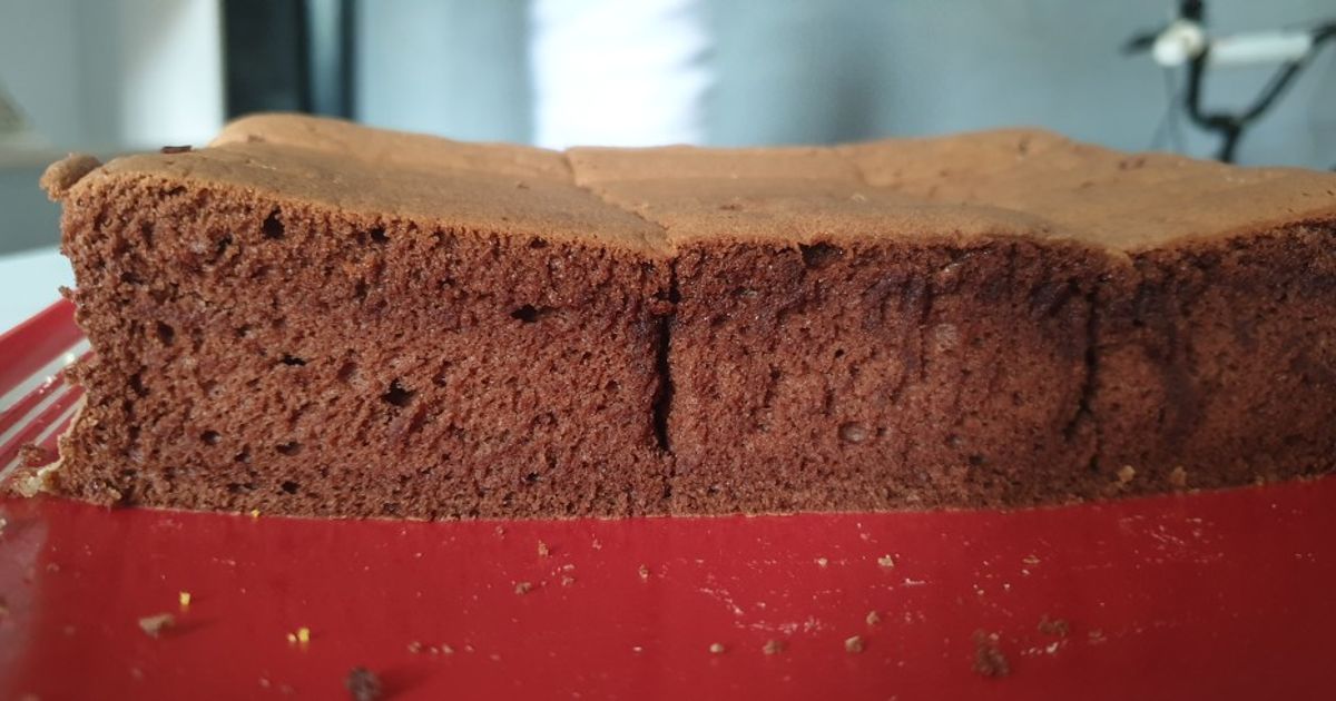 Resep Sponge Cake Coklat Metode All In One oleh Geidy Ariendi - Cookpad