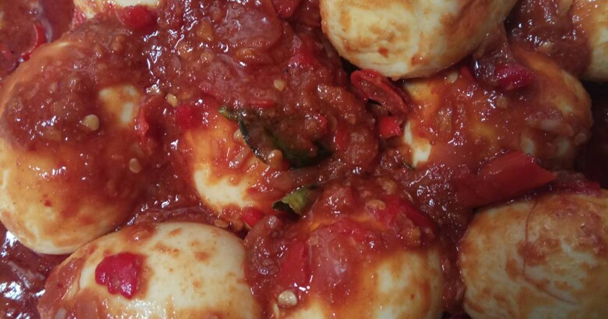 Resep Telur bumbu Bali oleh Juliana Cu - Cookpad