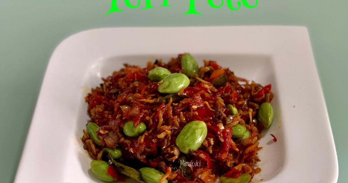 Resep Sambal Goreng Teri Pete oleh Nia - Mimakuki - Cookpad