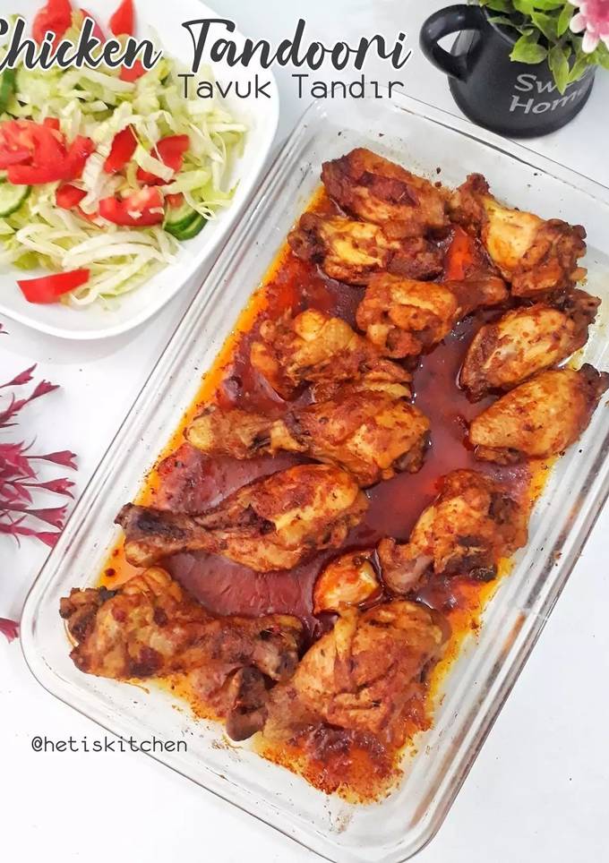 Resep Tavuk Tandır (Chicken Tandoori) Pake Panci Presto oleh Heti - Cookpad