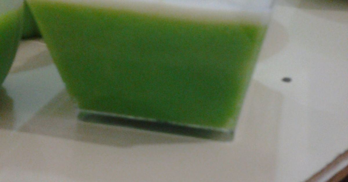 Green Tea Pudding Recipe by Hanny