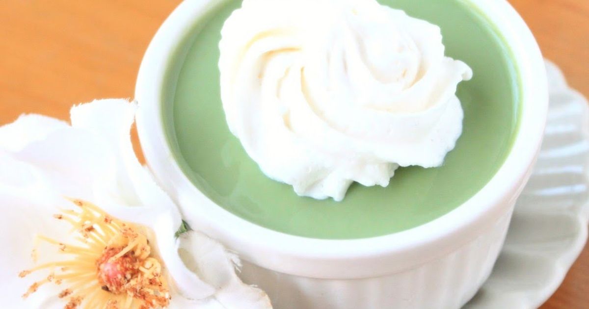 Increased Calcium Absorption! Milk Jelly, Green Tea Edition Recipe by ...