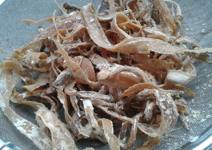 Resep Gereh/ikan asin layur mini goreng oleh ARIANI RACHMAN - Cookpad