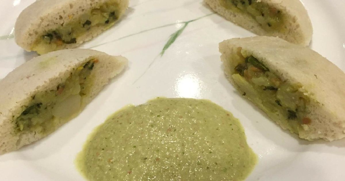 Idly Sandwich Or Stuffed Masala Idli Recipe By Hema79