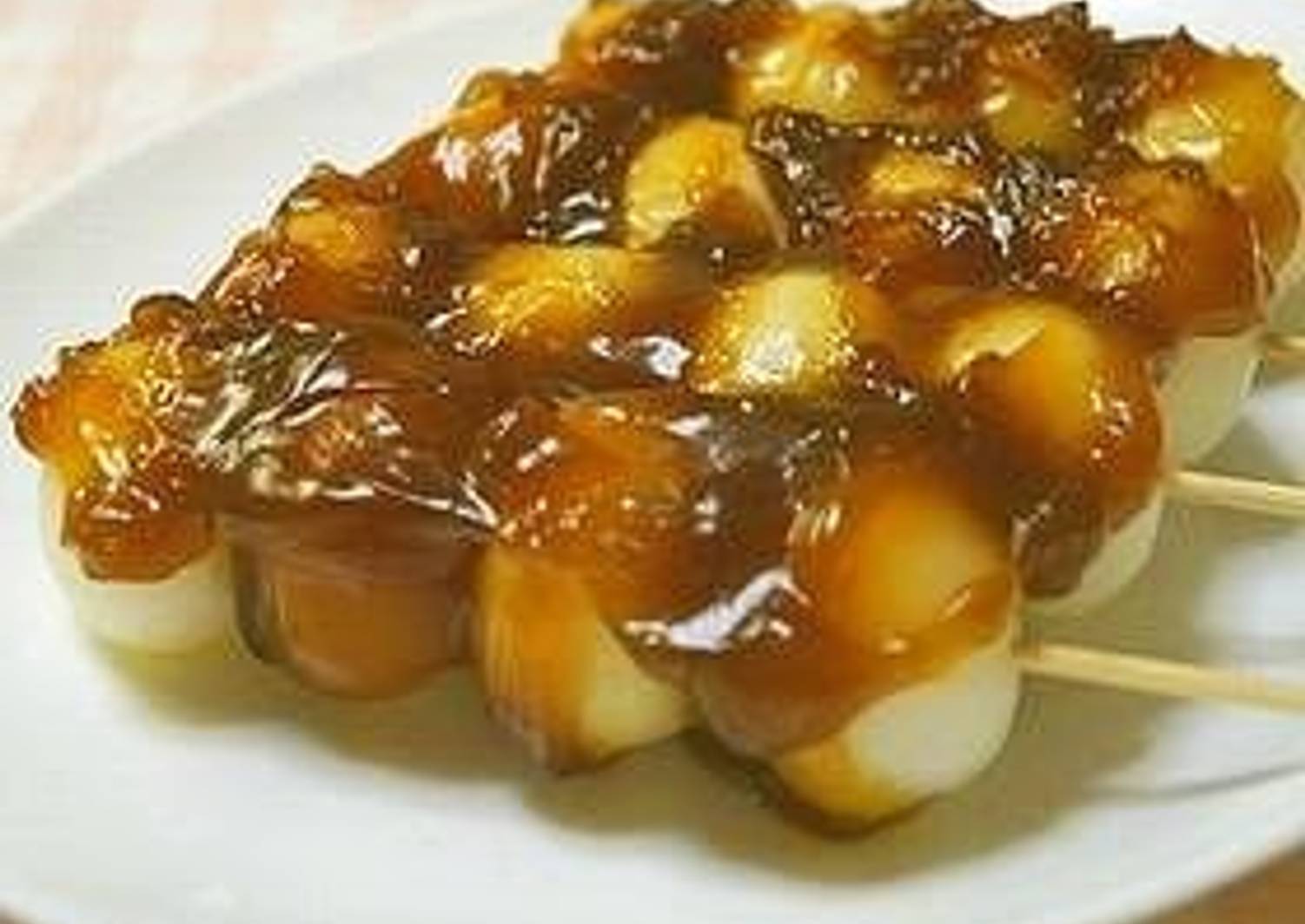 Mitarashi Dango Recipe by cookpad.japan - Cookpad