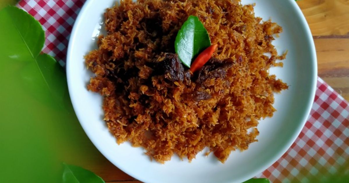 Resep Srundeng Daging / Dendeng Ragi oleh Lisa Karina - Cookpad