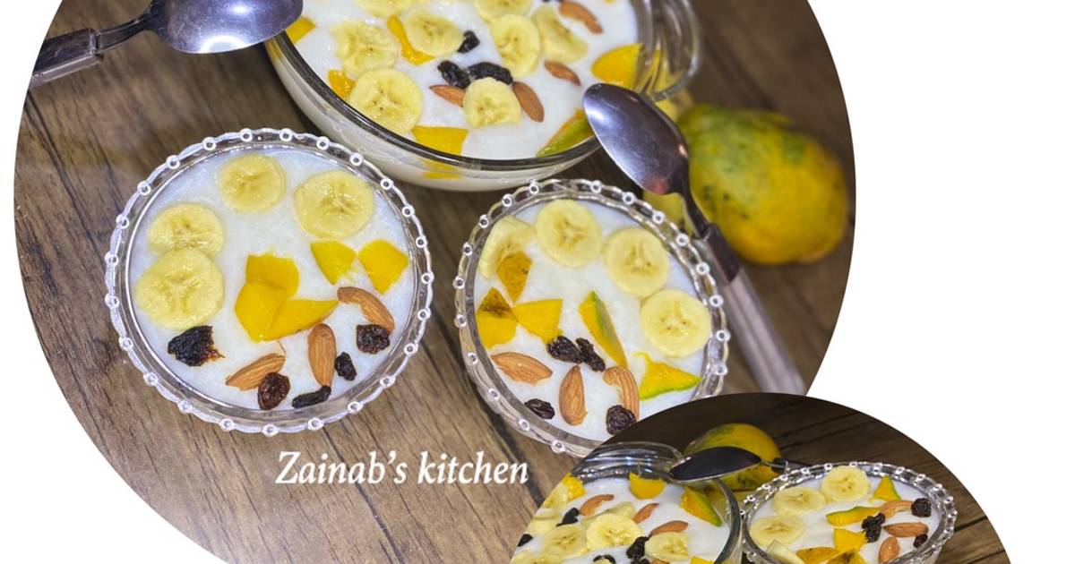 🍚 rice pudding Recipe by Zainab’s kitchen ️ - Cookpad