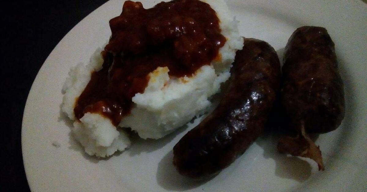 Pap And Beef Sausages Recipe by Nokuthula Mkhize - Cookpad