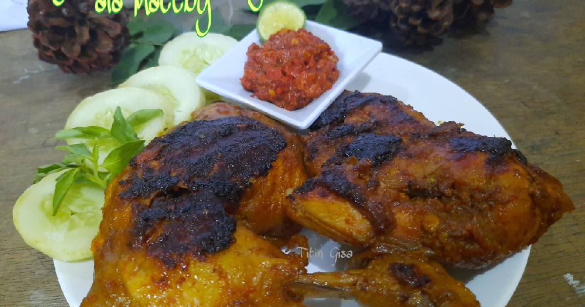 Resep Ayam Bakar Lientang Ala Maccby Oleh Titin Gisa Cookpad