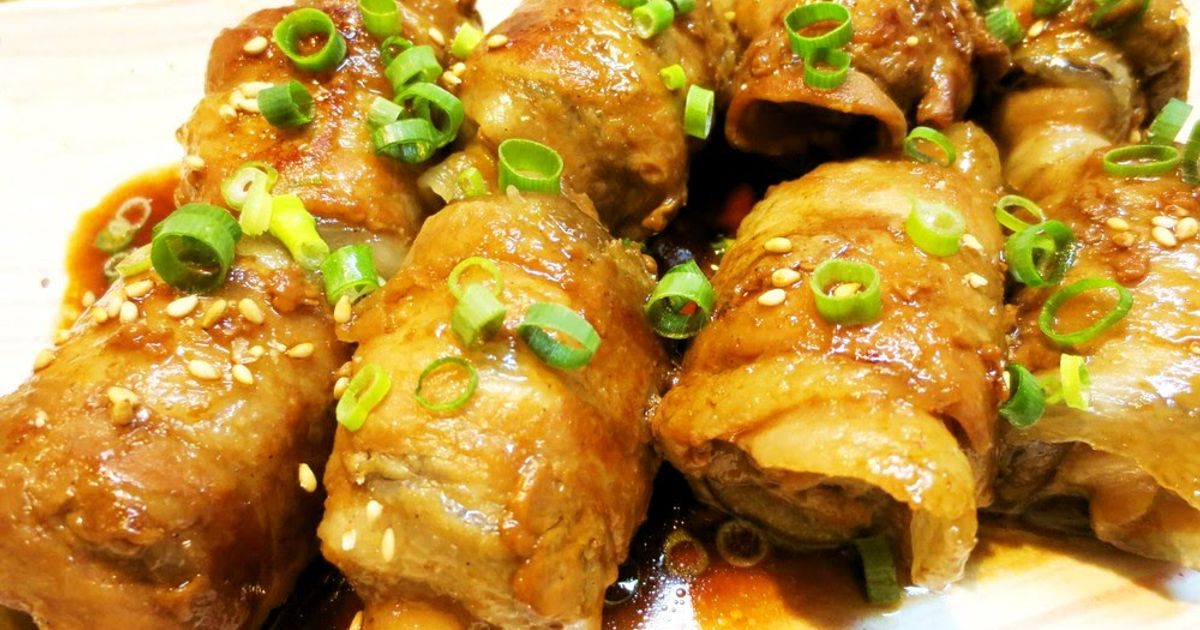 Pork And Eggplant Layered Roll Ups Recipe By Cookpad.Japan
