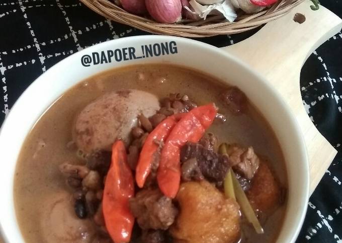 Resep Brongkos Daging oleh Ika Mahendra Moenif - Cookpad