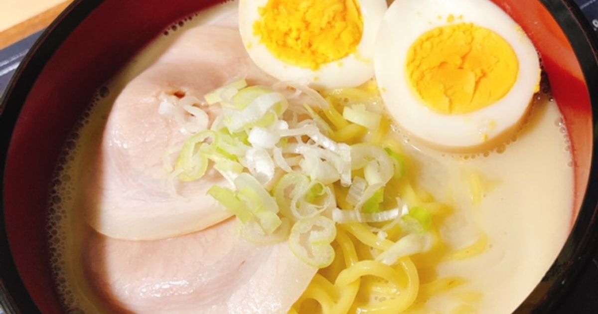 Chicken Paitan Ramen Recipe By くじゃっく