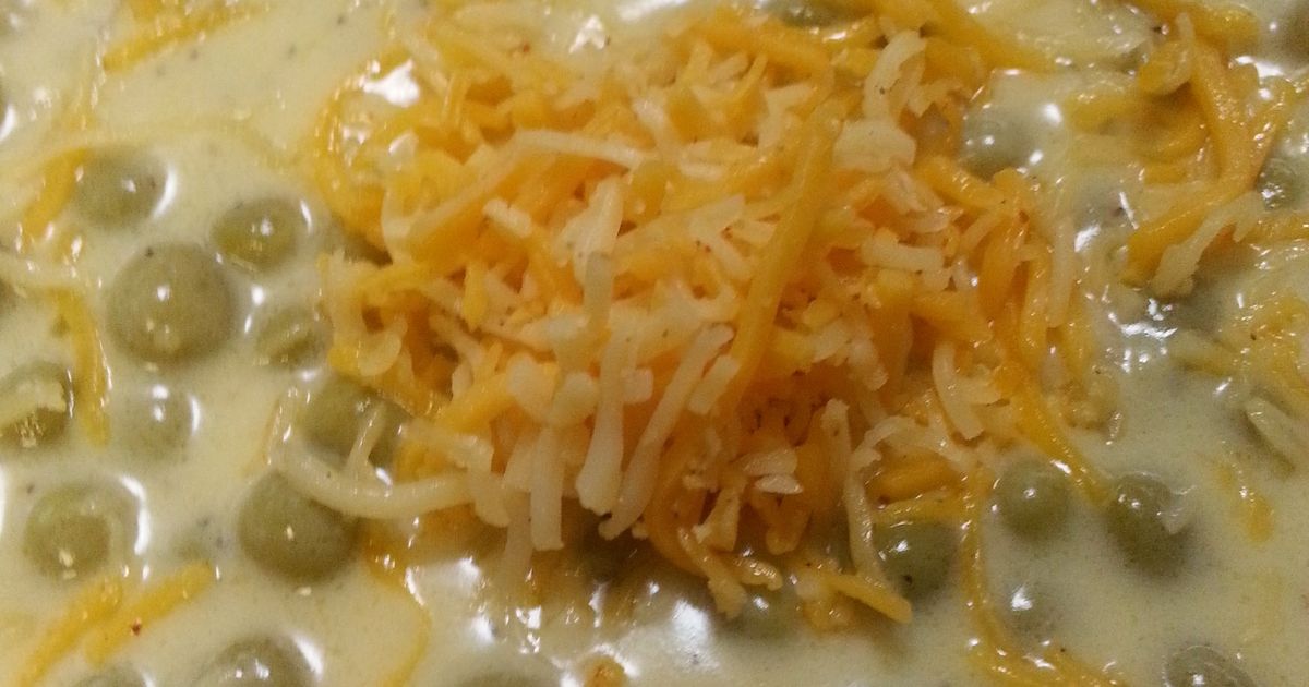 Easy Cheesy Peas Recipe By Jojo