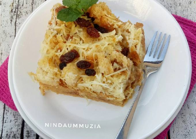 Resep Puding Roti Keju Gula Palm oleh Nindaummuzia - Cookpad