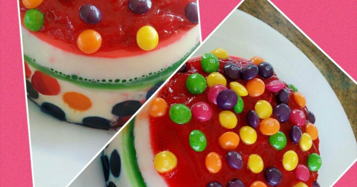 Whosayna’s Fruity Skittles Pudding Recipe by Husseina Nazir - Cookpad