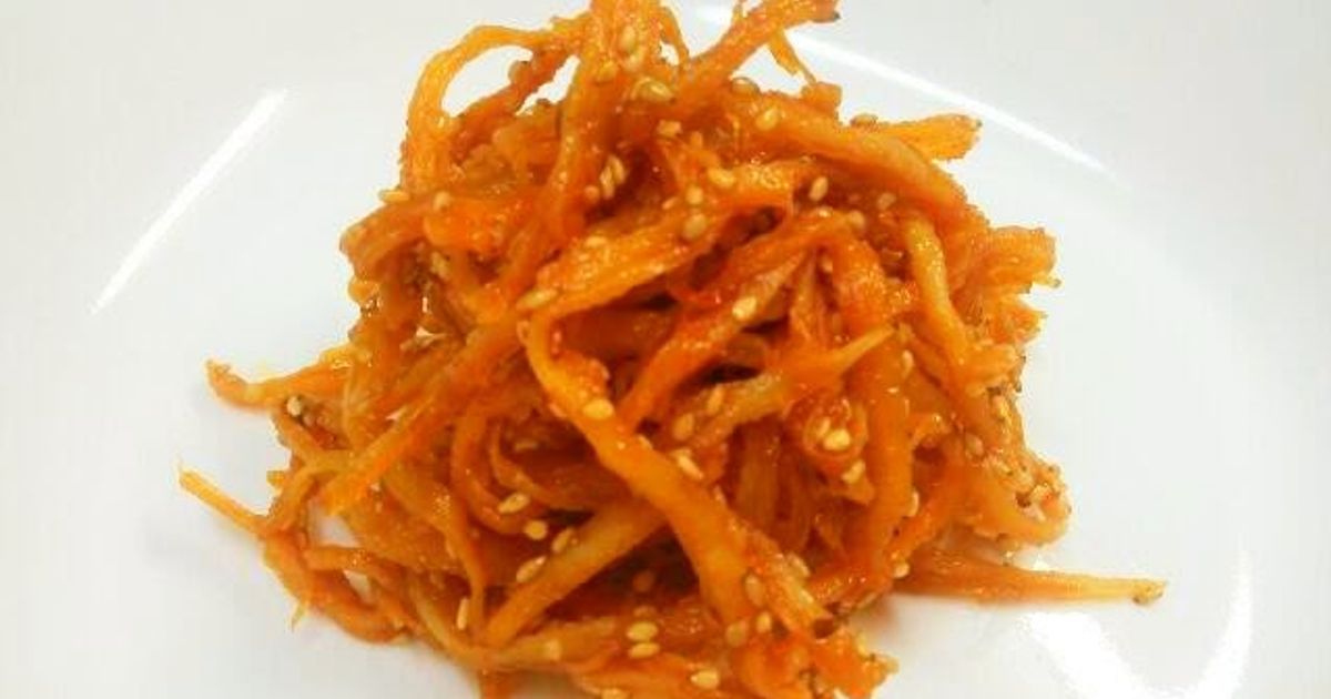 Moist And Spicy Squid Kimchi Tossed With Gochugang Recipe By Cookpad.Japan