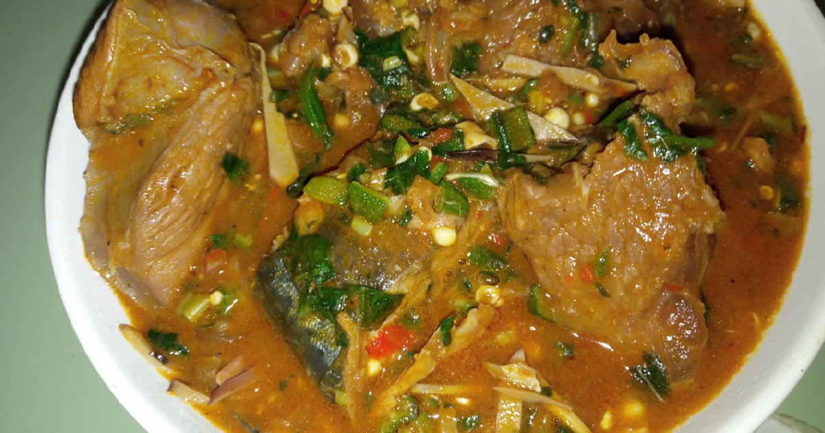 Ukpaka Soup Recipe by Asa kenzy Abjmoms 33 - Cookpad