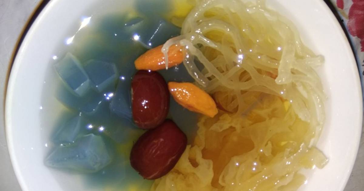 Resep Dessert Segar Snow fungus Rumput Laut oleh Irwan - Cookpad