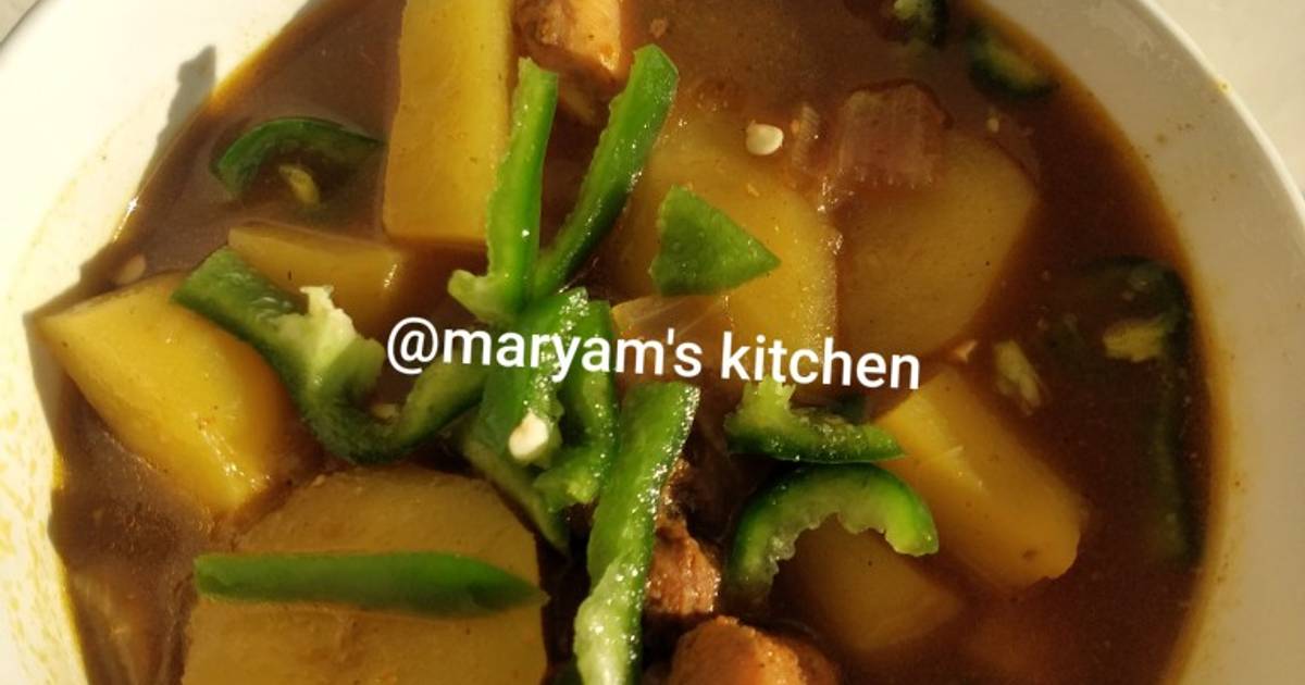 One pot potato casserole Recipe by Maryam's Kitchen - Cookpad