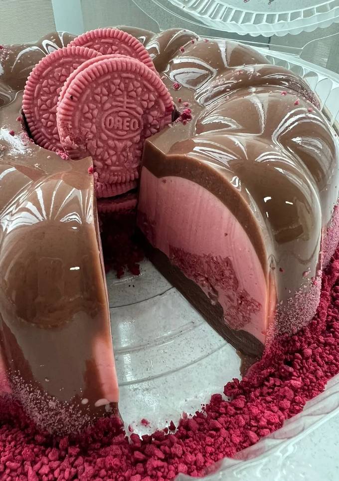 Resep Puding Choco Red Velvet Cake oleh angpwidi - Cookpad