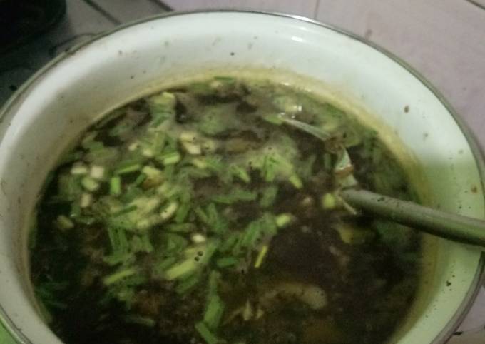 Resep Rawon daging sayur manisa oleh Rhea Mom's Ayra 😜 - Cookpad