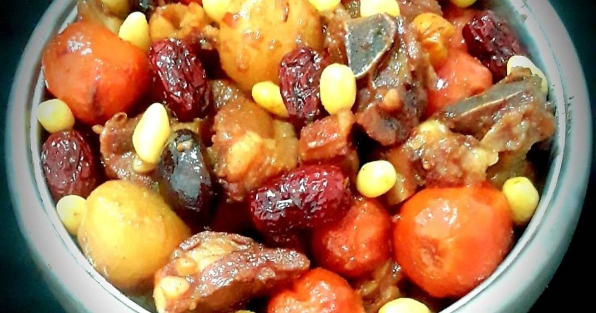 สูตร คัลบีจิม /ซี่โครงหมูตุ๋นเกาหลี /ทเวจี คาลบี้ จิม 돼지 갈비찜 โดย Bambi ...