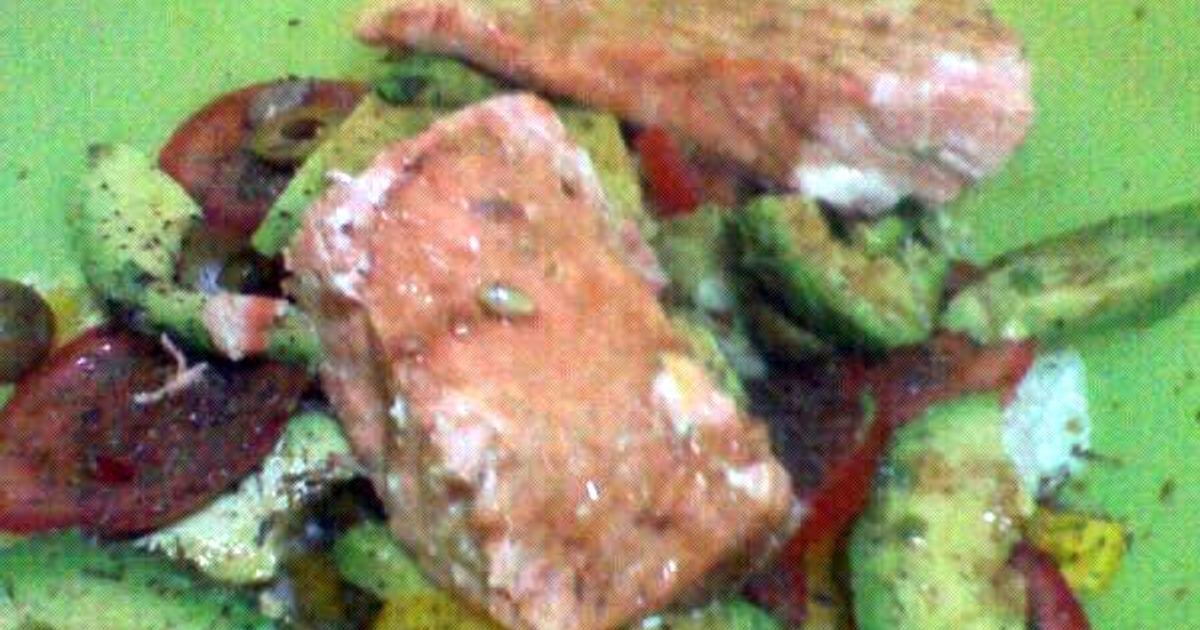 Oh Mega Three Salad Recipe By Mark Miyaoka
