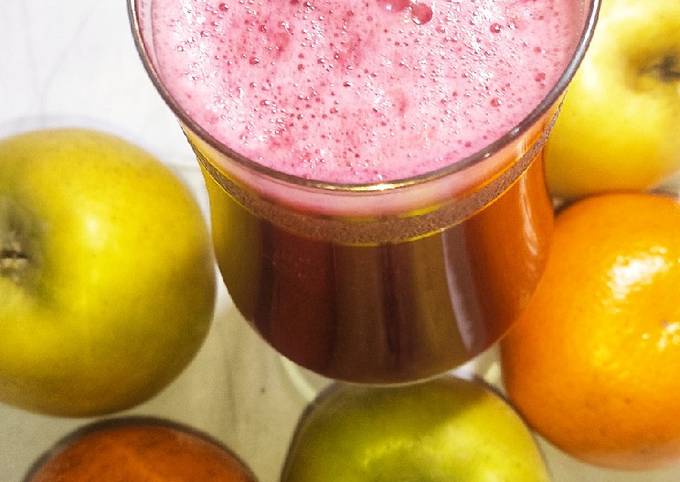 Red Lady, Fruit Punch 🍏🍊🍹 Recipe by Bushra Mazhar - Cookpad