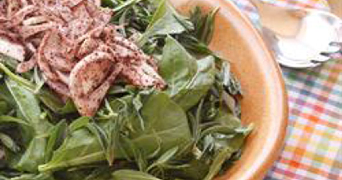 Arugula And Thyme Salad Salatet Rocca W Zaatar Recipe by Cook Lebanese