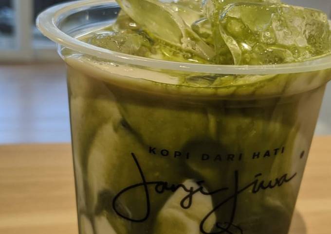 Resep Susu matcha oleh Andum_kr - Cookpad