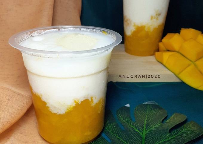 Resep #111 Korean Fresh Mango Milk oleh Dapoer_Anoe (Anugrah) - Cookpad