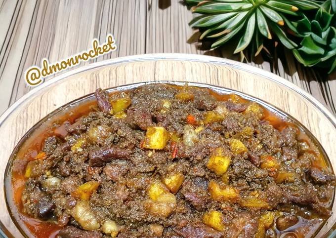 Resep Rendang Sapi & Kentang 🐮🌶🥔 oleh Donna 🫶 - Cookpad