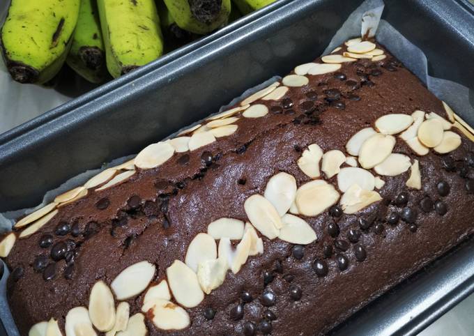Resep Bolu Panggang Pisang Coklat oleh Rhee - Cookpad