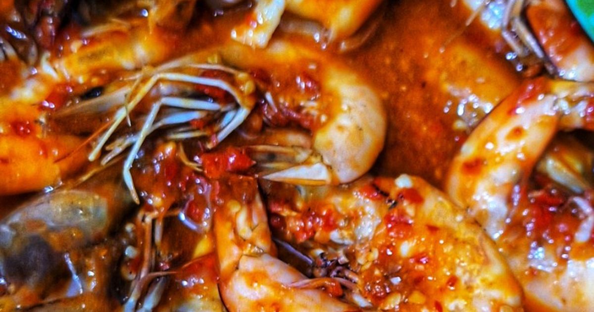 Resep Udang Saos Padang oleh Aniek Sulistyorini - Cookpad