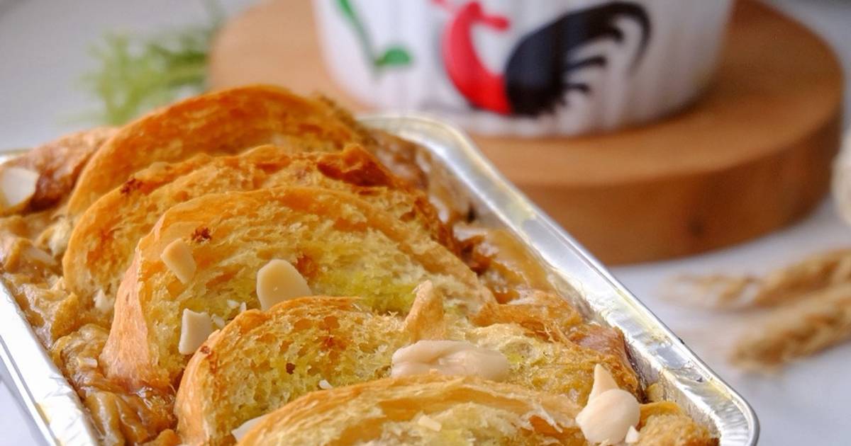 Resep Tea Bread Pudding oleh i_amallea - Cookpad