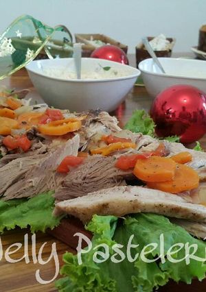 Pata De Cerdo Flambeada (Ideal Para Noche Buena) Receta de Claudia Trocca