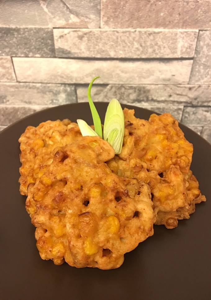 Resep Perkedel jagung crispy ala 'neng oleh widiA - Cookpad